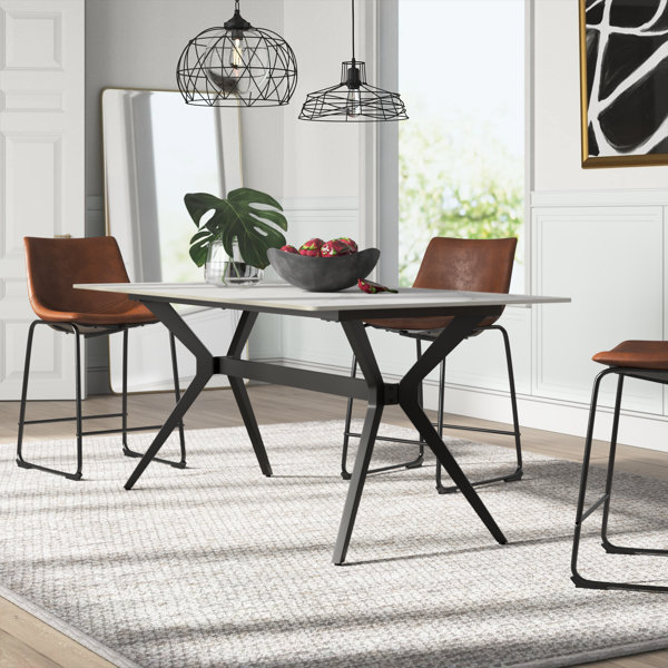 Mercury Row® Etna Rectangular 70'' L x 36'' W Dining Table & Reviews - Wayfair Canada